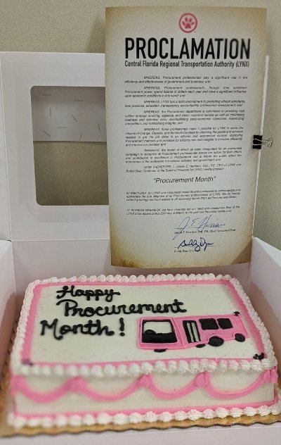 Happy Procurement Month - Central Florida Regional Transportation Authority